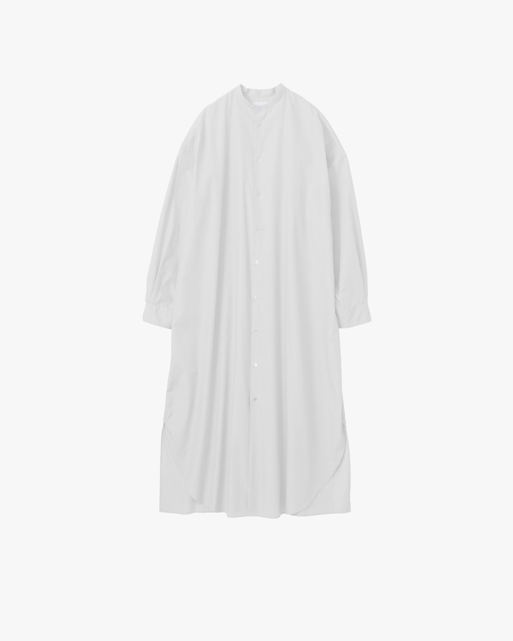 Broad Band Collar Oversized Shirt Dress – Graphpaper